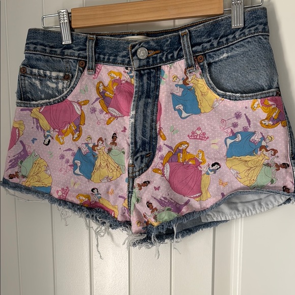 Levi's | Shorts | Levis Disney Princess Denim Shorts | Poshmark